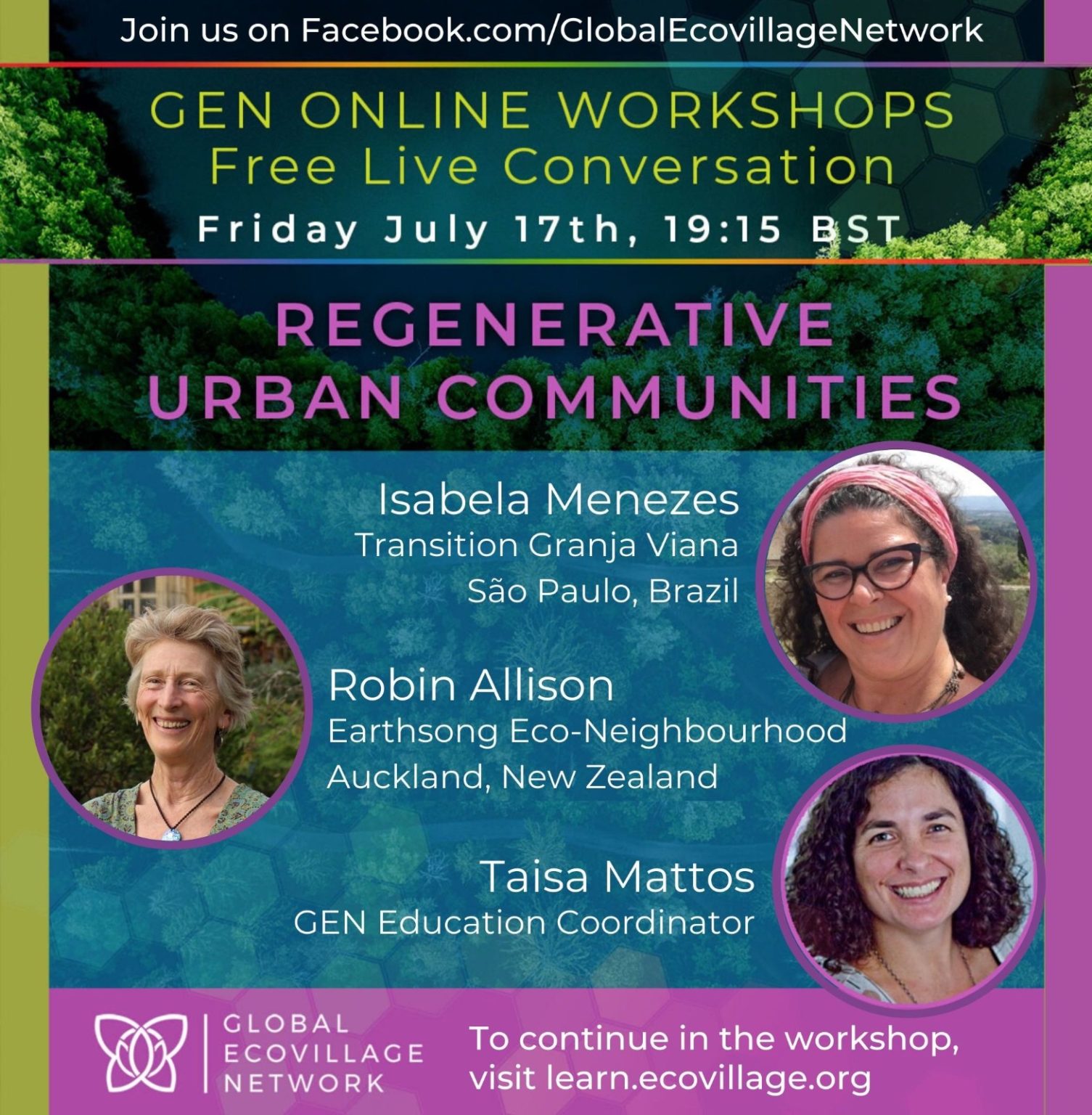 Regenerative Urban Communities – Robin Allison