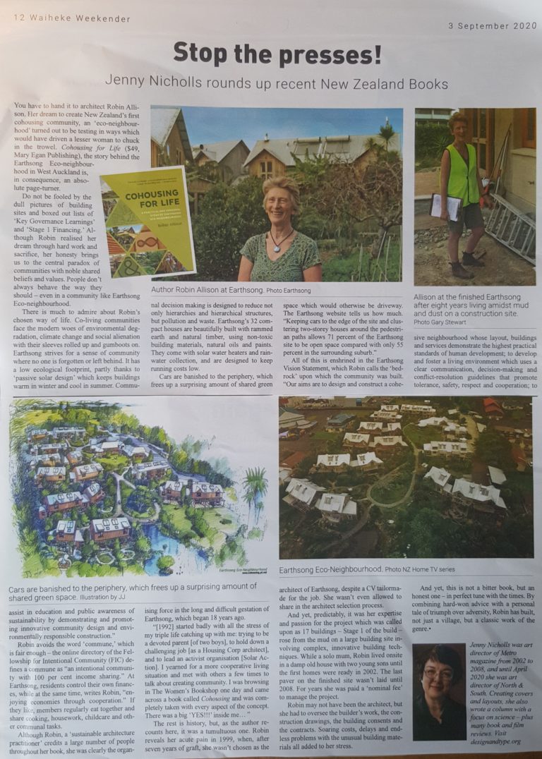 Waiheke Weekender book review – Robin Allison